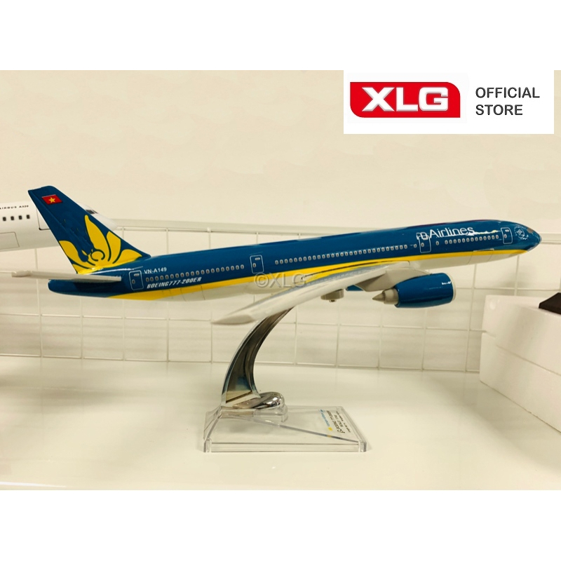 Mô hình máy bay Việt Nam VNA 32 cm Boeing B787-9 Dreamliner cao cấp ...