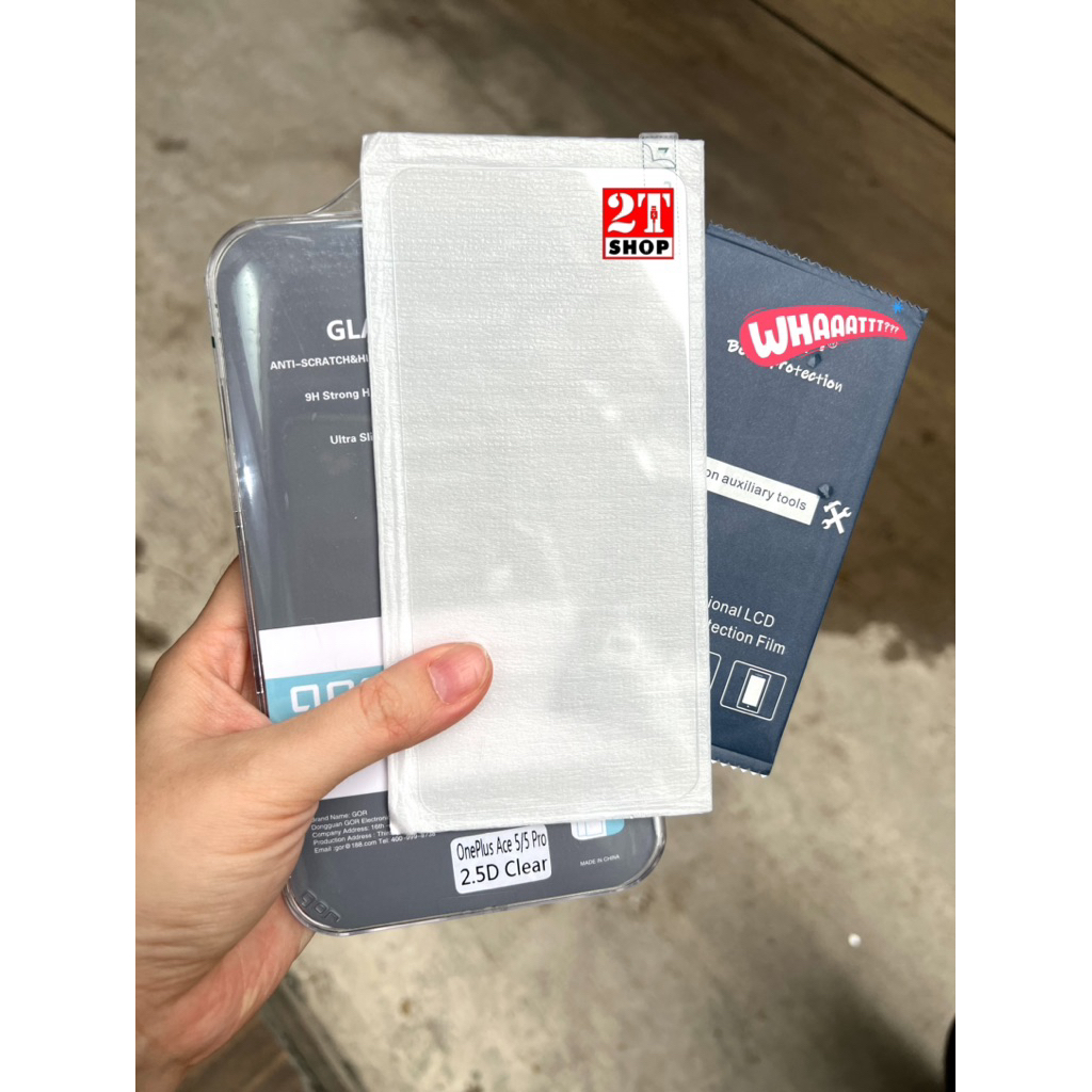 KÍNH CƯỜNG LỰC GOR ONEPLUS ACE 5/ 5 PRO/ REALME GT6/ GT7/ OPPO K13 ...