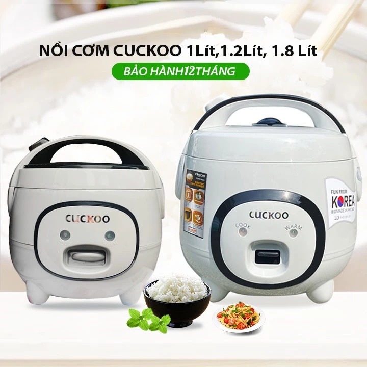 Nồi cơm điện mini Cuckoo CR387/388 dung tích 1L-1L2-1L8-2L2-Lòng nồi ...