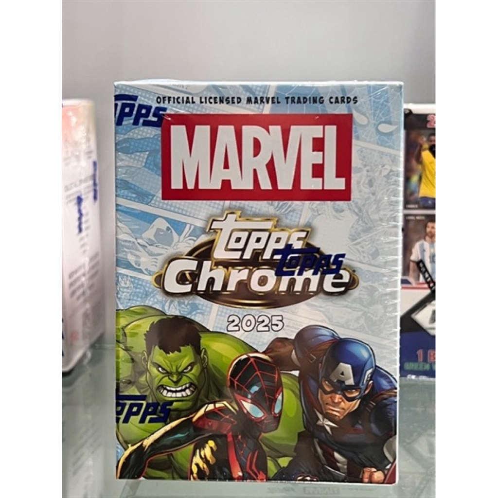 Hộp thẻ sưu tầm Topps Chrome Marvel Blaster 2025 (HÀNG HOT!!!) | Shopee ...