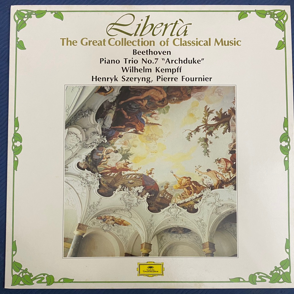 ĐĨA THAN - BEETHOVEN - PIANO TRIO NÓ.7 “ARCHDUKE” Piano: Wilhelm Kempff ...