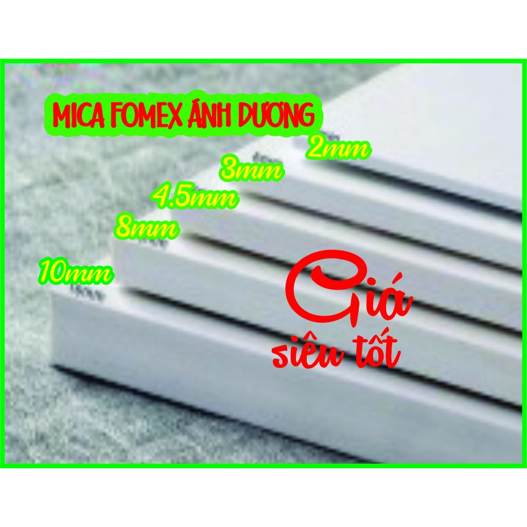 Bìa mô hình FOMEX,PVC Foam A0-A5 (2mm, 3mm, 5mm, 8mm, 10mm) làm mô hình ...