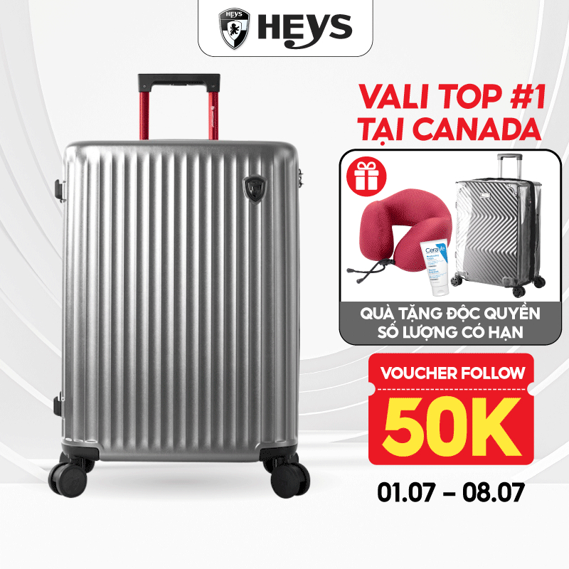 [DEAL SỐC] Vali Công Nghệ Heys SMART - size 20/24/28, Nhựa PC Cao Cấp ...