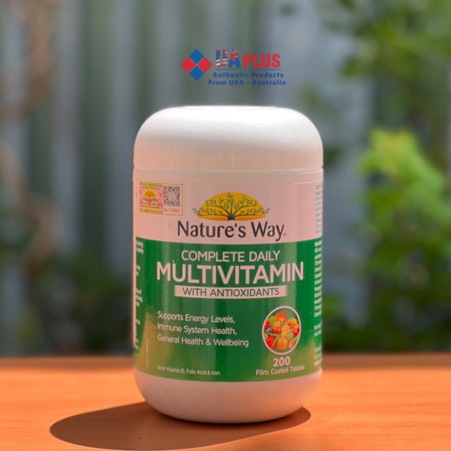 [Nhập khẩu chính ngạch] Vitamin tổng hợp Úc Nature's way complete daily ...