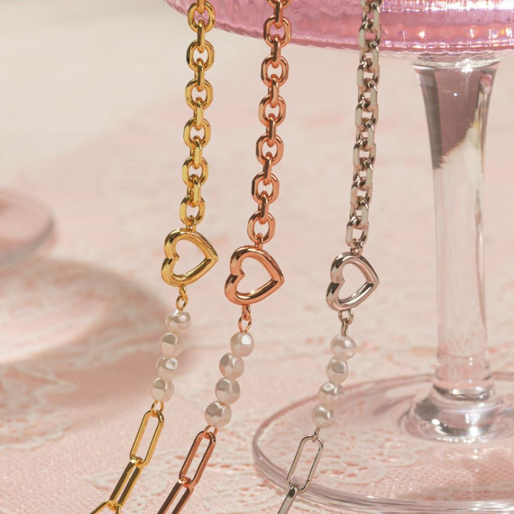 Plenty.petite Petite Audrey Bracelet Vòng Tay Dây Xích Hình Trái Tim ...