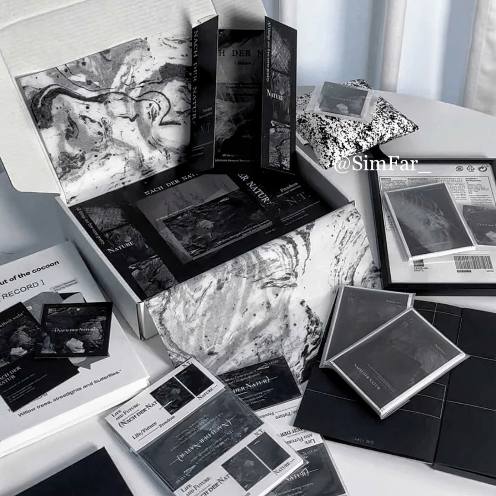 Set đồ gói xinh gói card tone đen trắng các mẫu xinh xinh. | Shopee ...