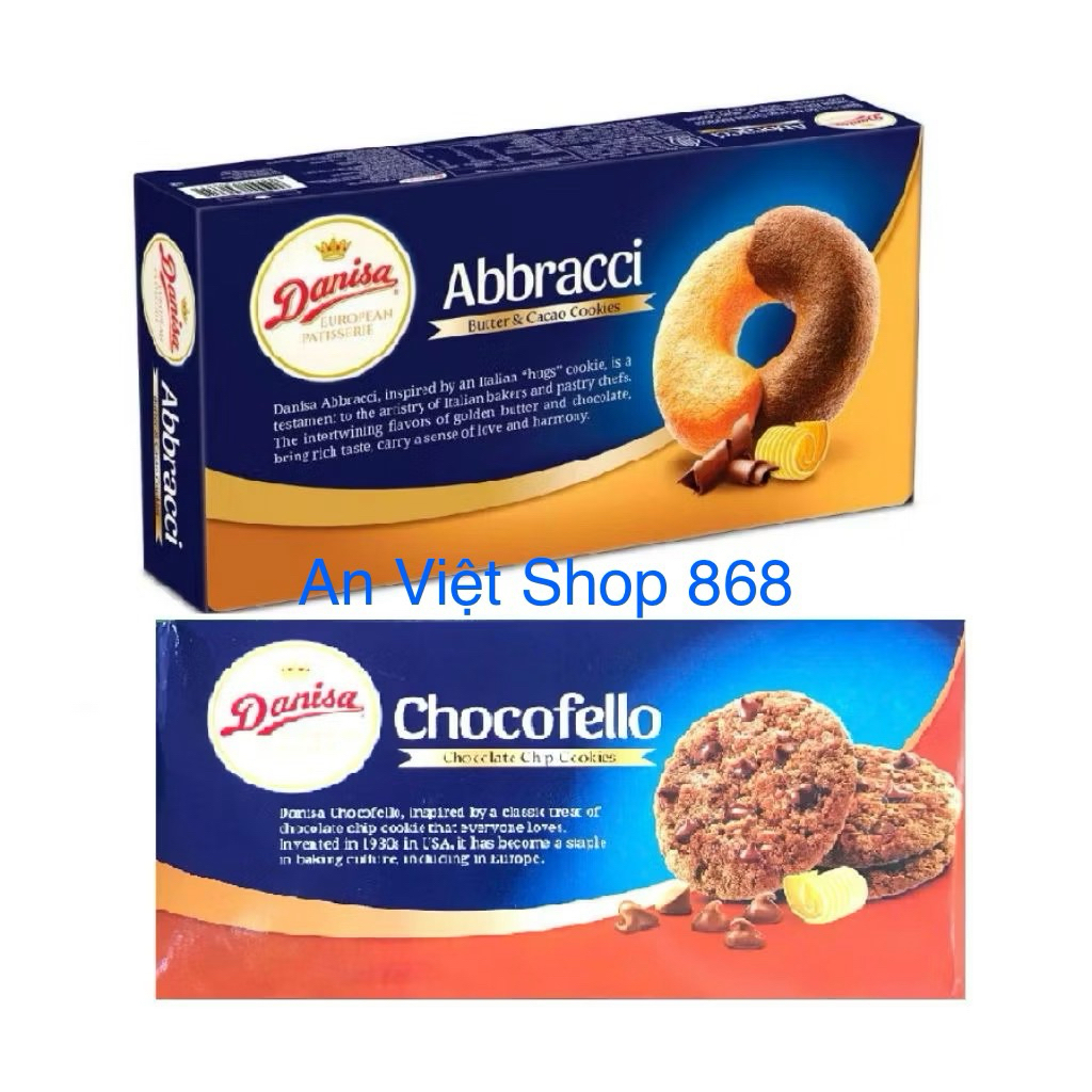 Bánh quy Danisa Abbracci 168g (12 gói *14g) | Shopee Việt Nam