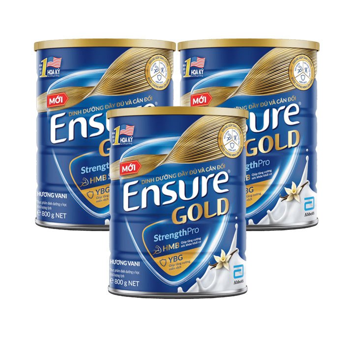 Sữa bột ensure vani/ít ngọt 800g | Shopee Việt Nam