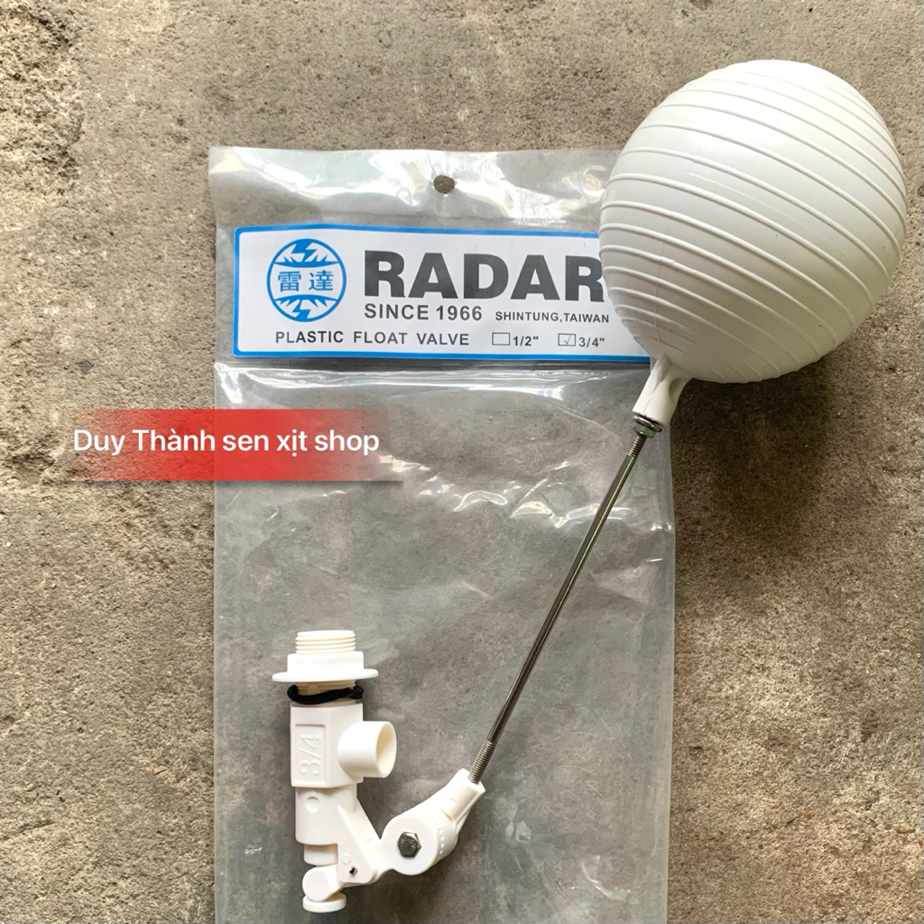 Phao Cơ, Van Phao Cơ Nhựa RADAR phi 27(3/4”) -Hàng Chính Hãng | Shopee ...