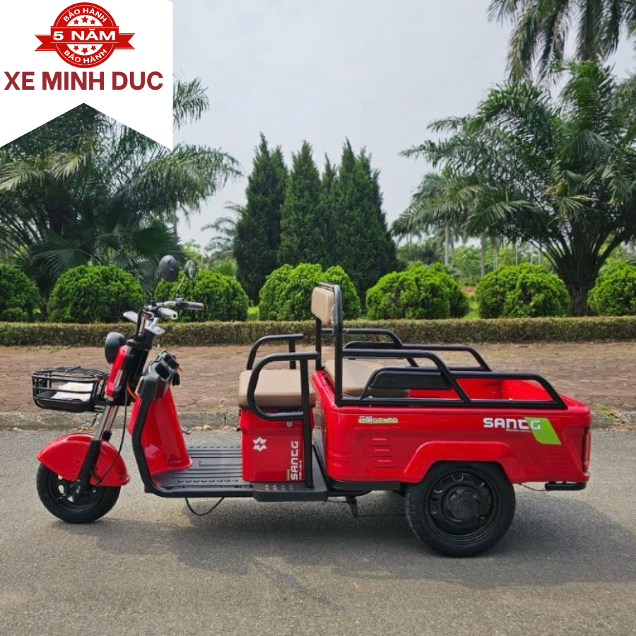 Santong X10 - Minh Đức - xe 3 bánh điện chở hàng di chuyển tiện lợi và ...