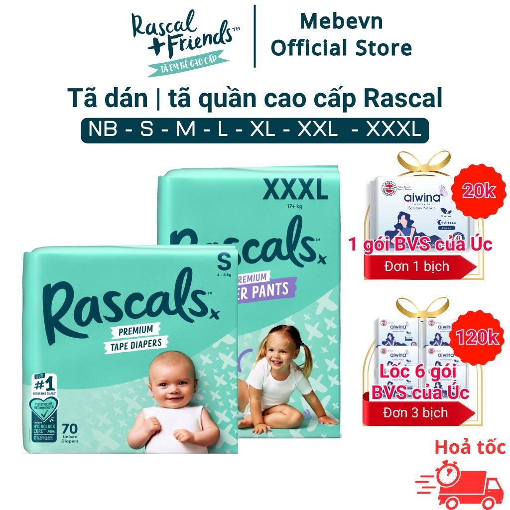 Bỉm rascal friend, tã rascal and friend cao cấp NewZealand, bỉm tã ...