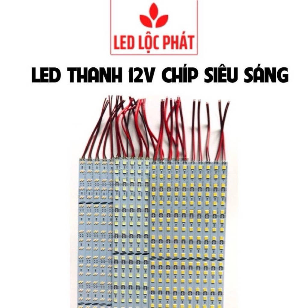 Đèn led thanh 12v 5054, led thanh dùng điện 12v | Shopee Việt Nam