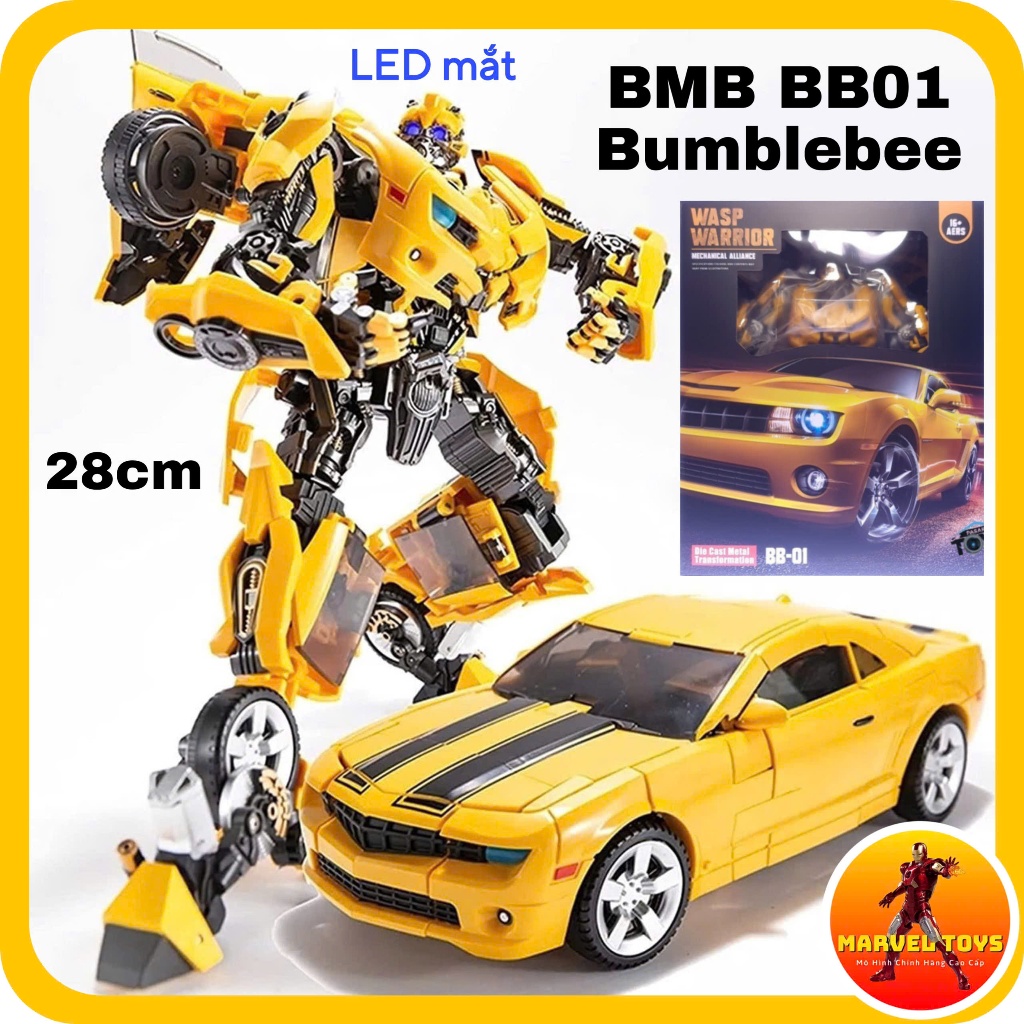 Mô Hình BMB Bumblebee BB01 - BB02 Oversize SS49 Cao 28cm Transformation ...