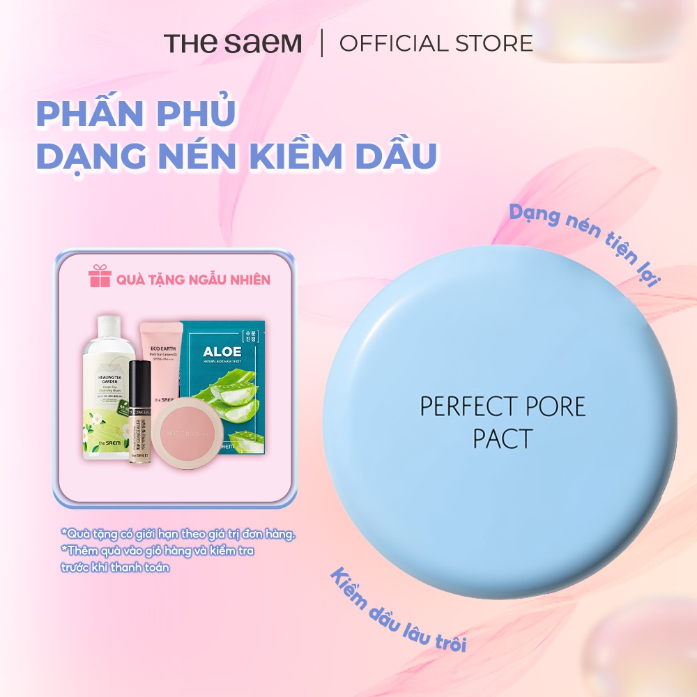 [the SAEM Official] Phấn Phủ Dạng Nén Kiềm Dầu Nâng Tông the SAEM ...