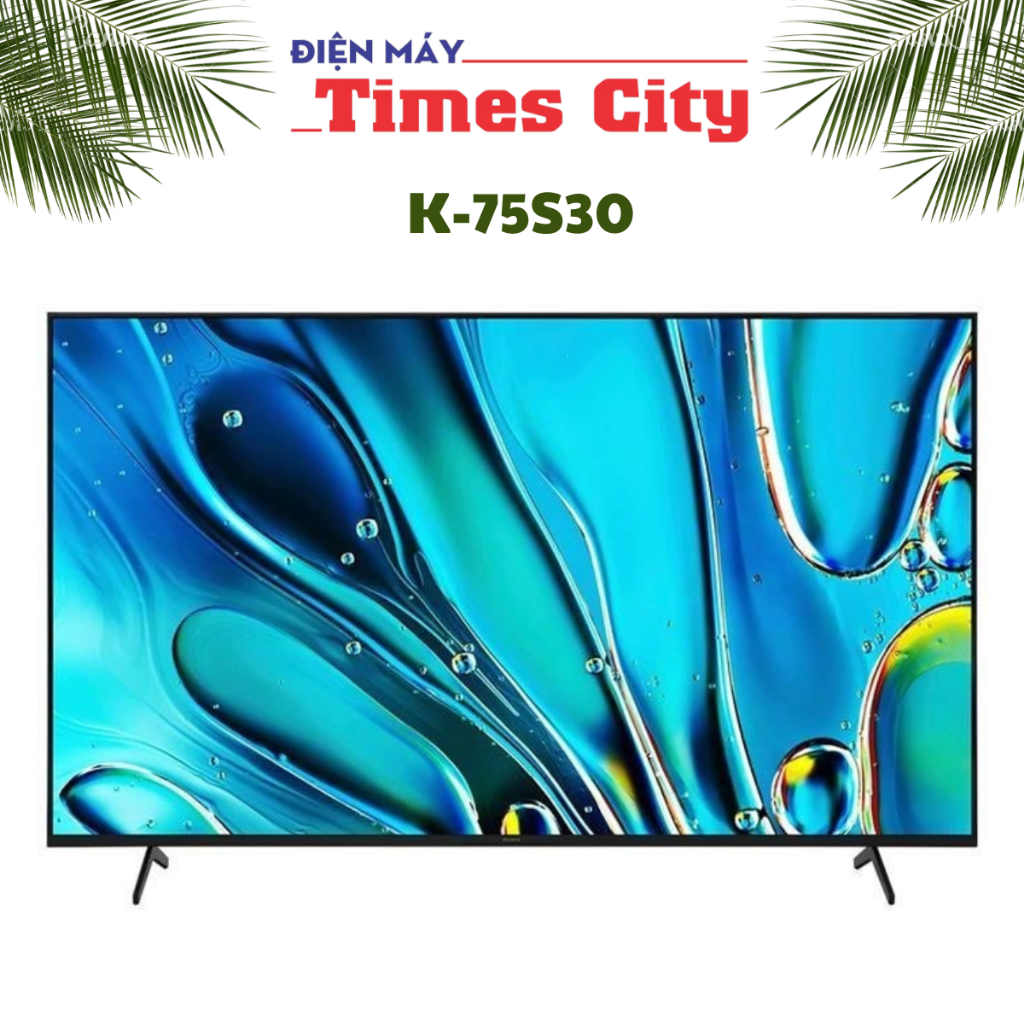 Google Tivi Sony 4K 75 inch K-75S30 | Shopee Việt Nam