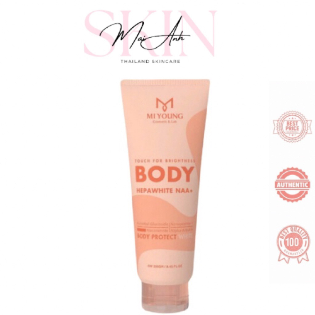 [Chính Hãng] Touch For Brightness Body Hepawhite MiYoung - Kem Body ...