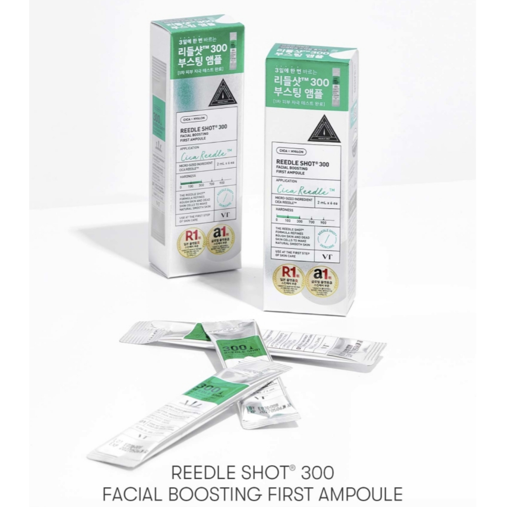 (Bill Hàn) VT Reedle Shot Facial Boosting First Ampoule (100/300/500) Shot | Shopee Việt Nam