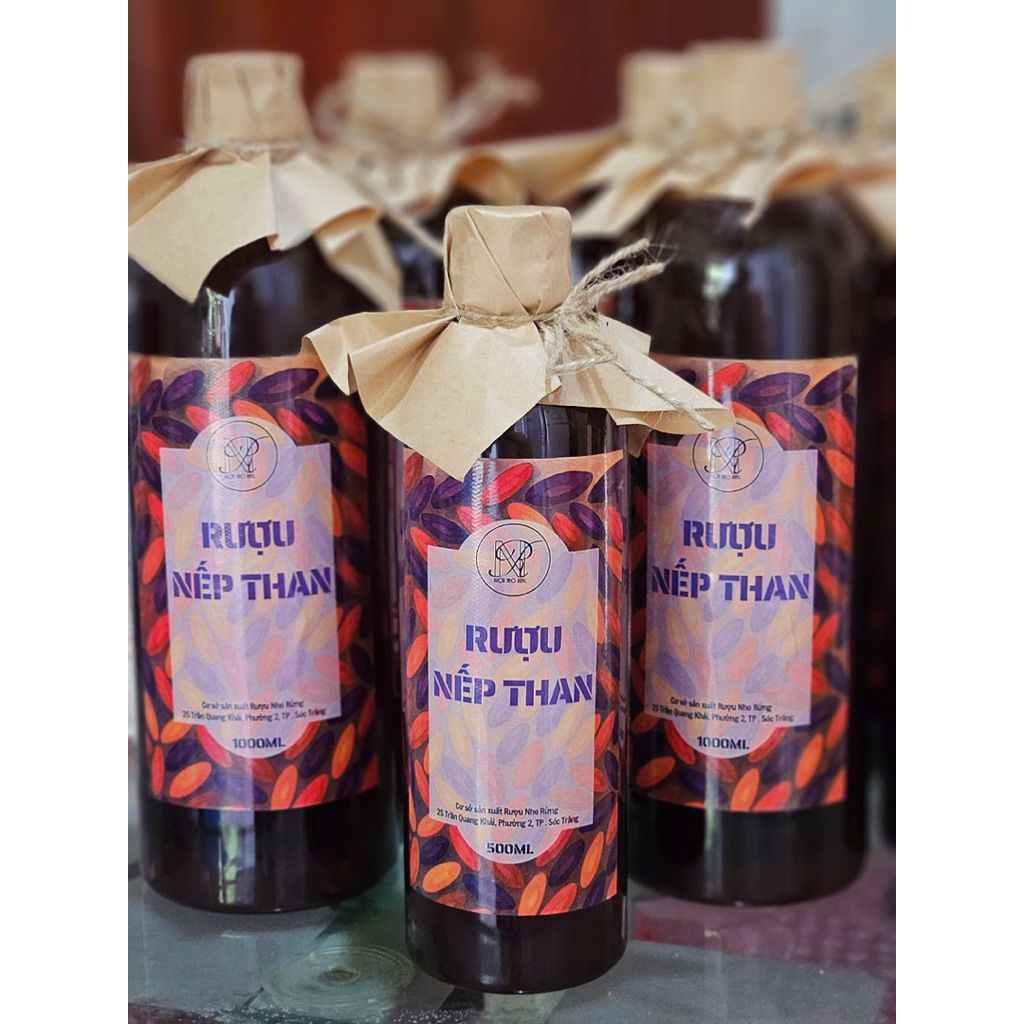 Cốt ruou nếp than [Chai Nhựa] | Shopee Việt Nam