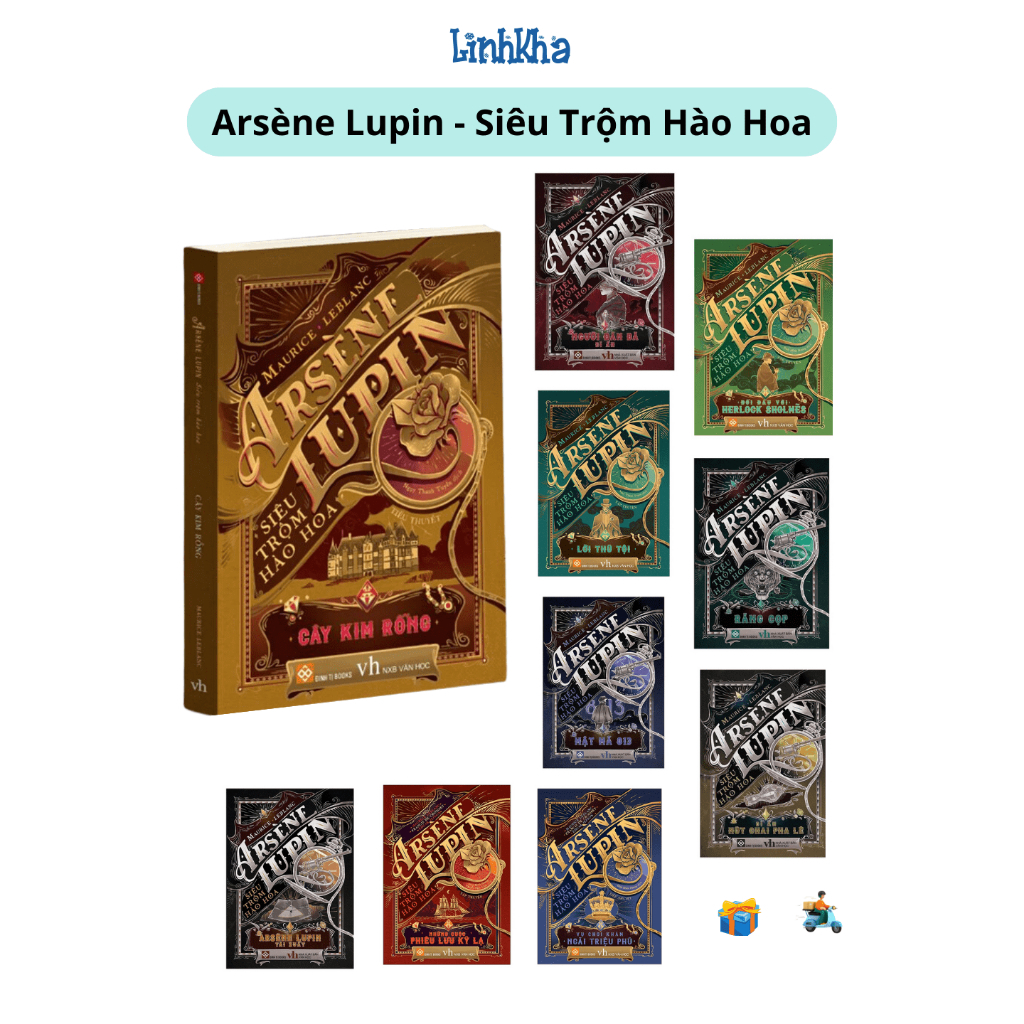 Arsène Lupin - Siêu Trộm Hào Hoa - Sách Truyện Trinh Thám Phiêu Lưu Văn ...