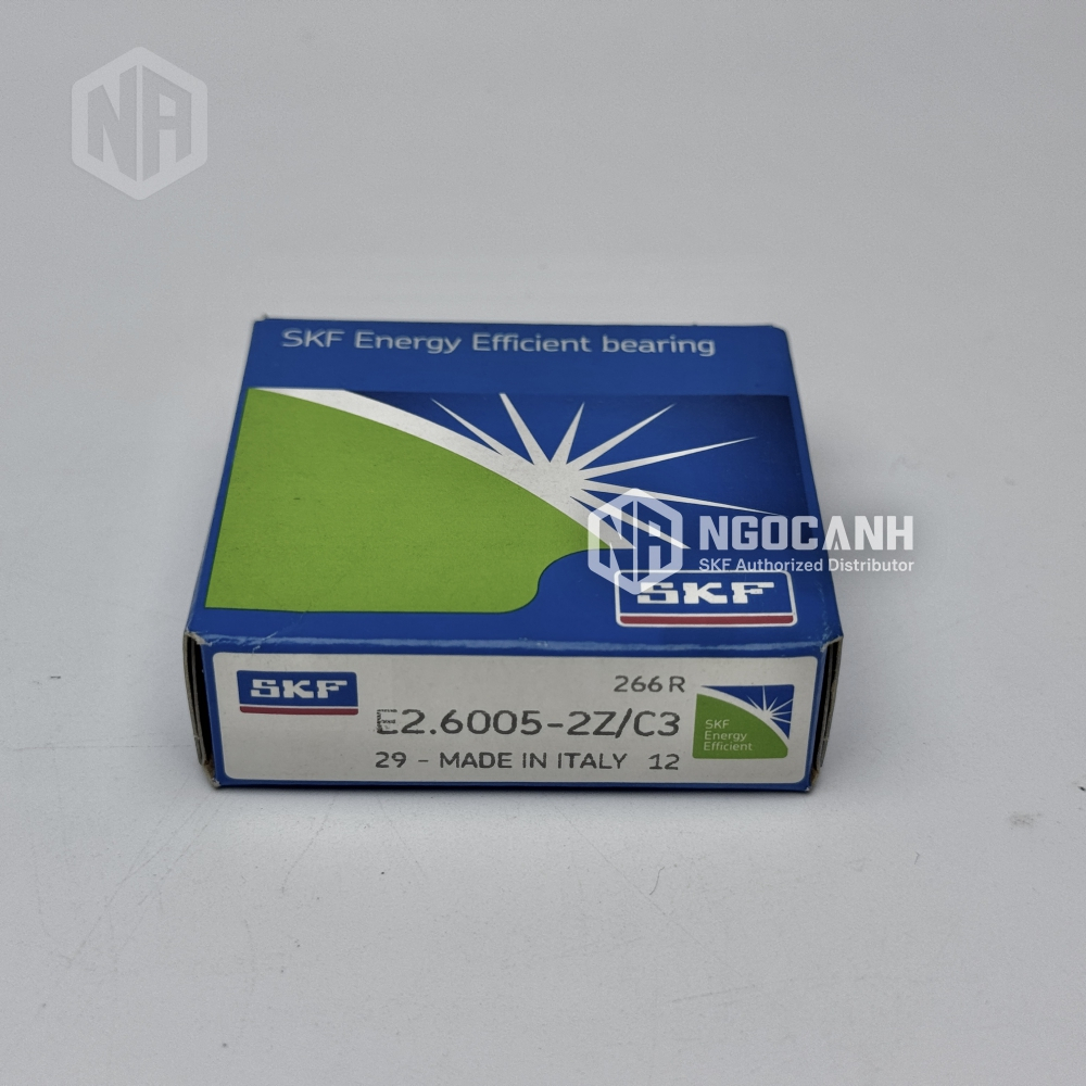 Vòng bi bạc đạn SKF E2.6005-2Z/C3 chính hãng - Vòng bi cầu E2 tiết kiệm năng lượng SKF - Đại lý ...