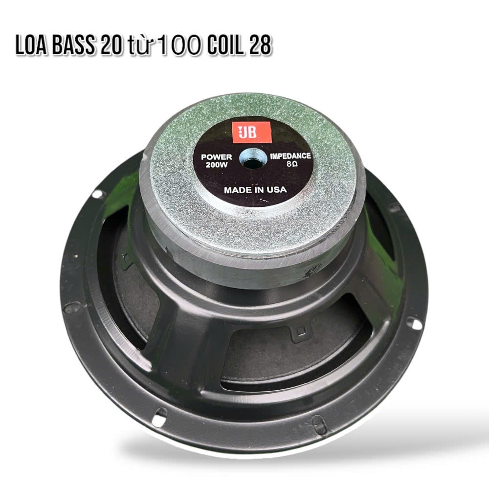 loa bass 20 jB coil 28 từ 100 gân mút giá siêu rẻ - karaoke cực hay - 1 ...