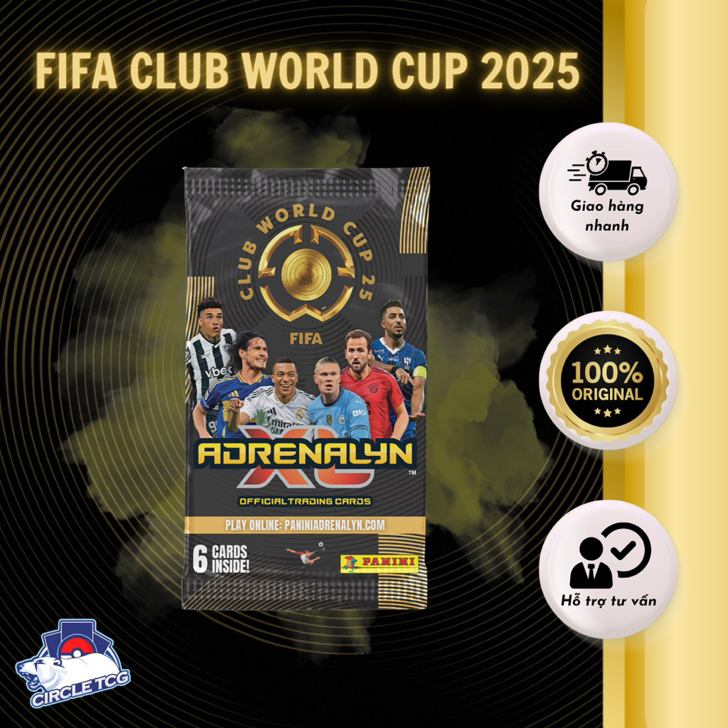 【Circle TCG】FIFA Club World Cup 2025 Booster Pack | Gói Lẻ 6 Thẻ Chính ...