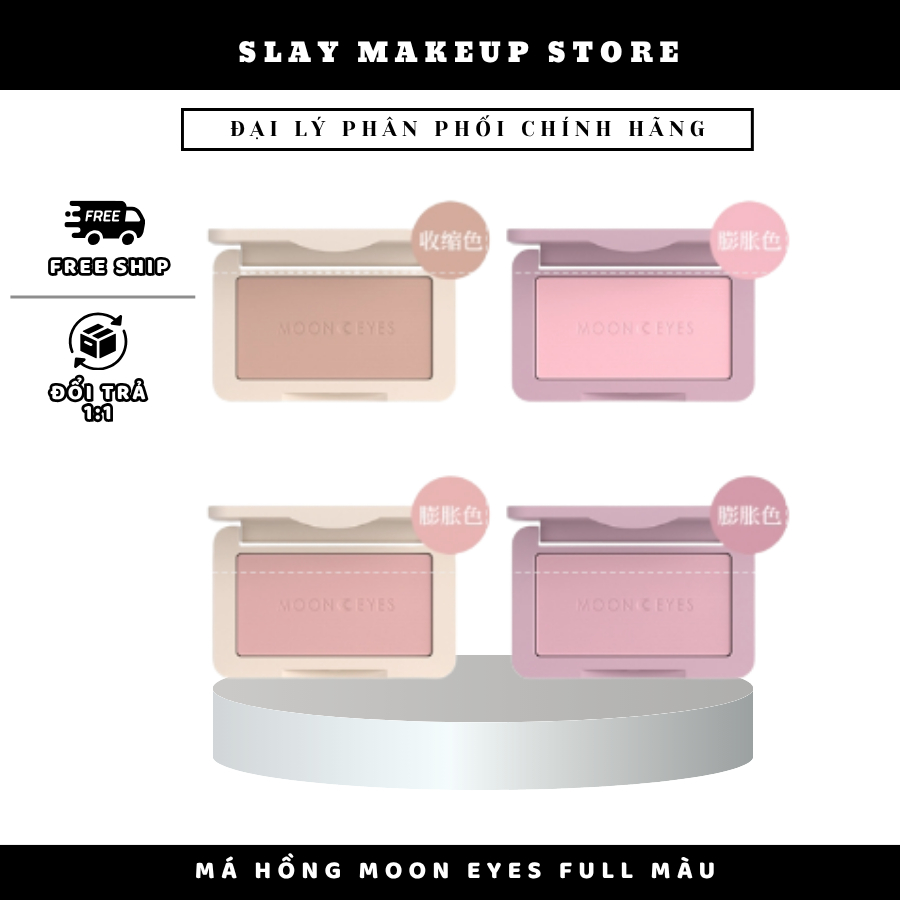 Moon Eyes Phấn Má Hồng Mooneyes Blush Tone Màu Tự Nhiên Dễ Tán 6.5g ...