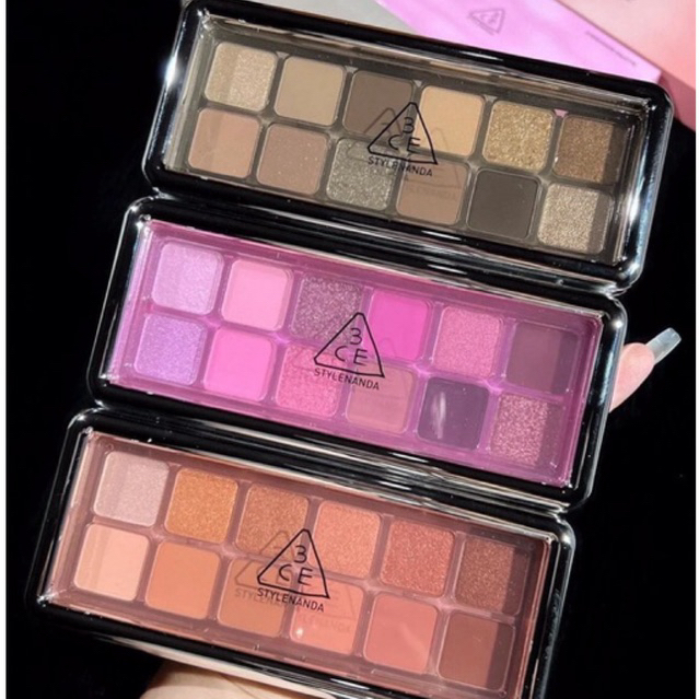 Phấn mắt 12 ô 3CE New Take Edition Eyeshadow | Shopee Việt Nam