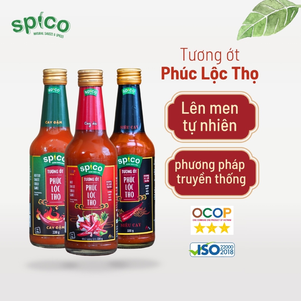 TƯƠNG ỚT PHÚC LỘC THỌ SPICO 330g lên men ngọt dịu | Shopee Việt Nam