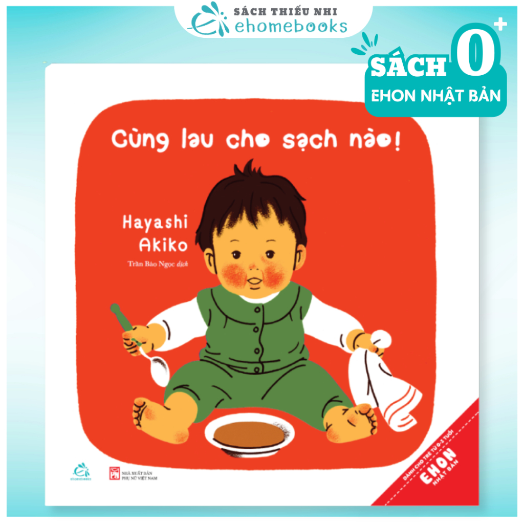Sách Ehon Cùng lau cho sạch | Shopee Việt Nam