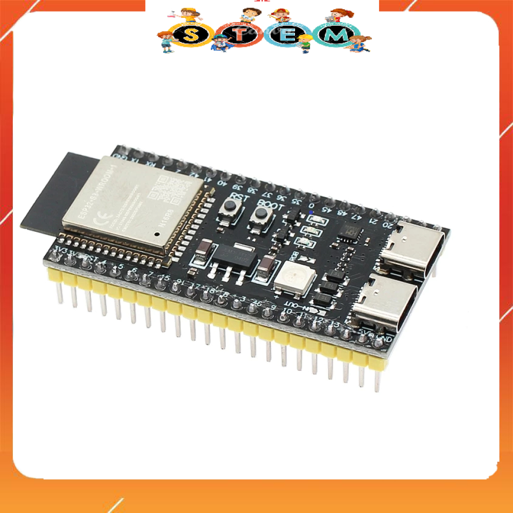 [Stem A-Z][G23] Module WiFi Bluetooth ESP32-S3 N16R8 N8R8 N8R2 (Đã Hàn Chân) | Shopee Việt Nam