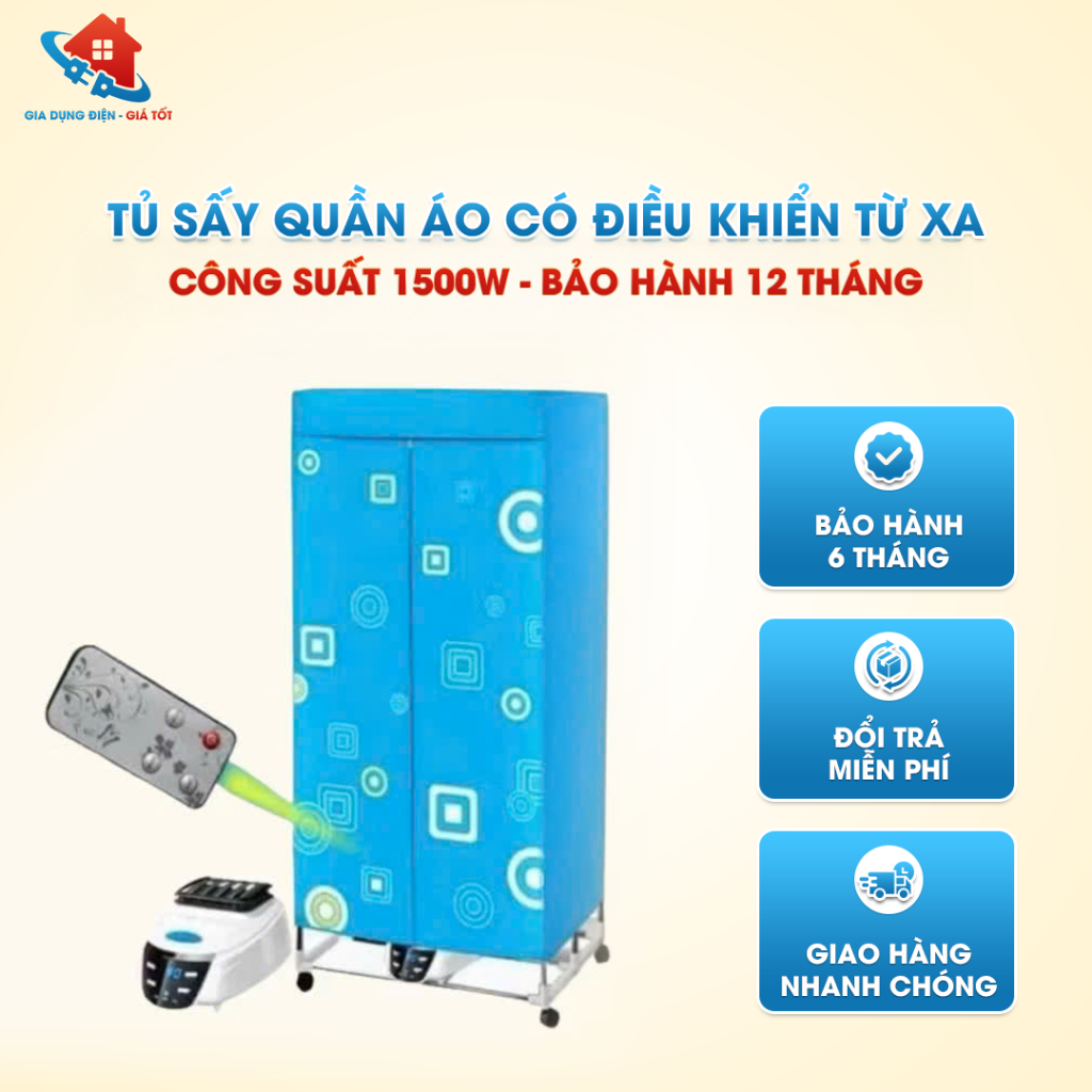 Tủ sấy quần áo Sam sung khung inox gấp gọn dễ dàng, có điều khiển từ xa ...