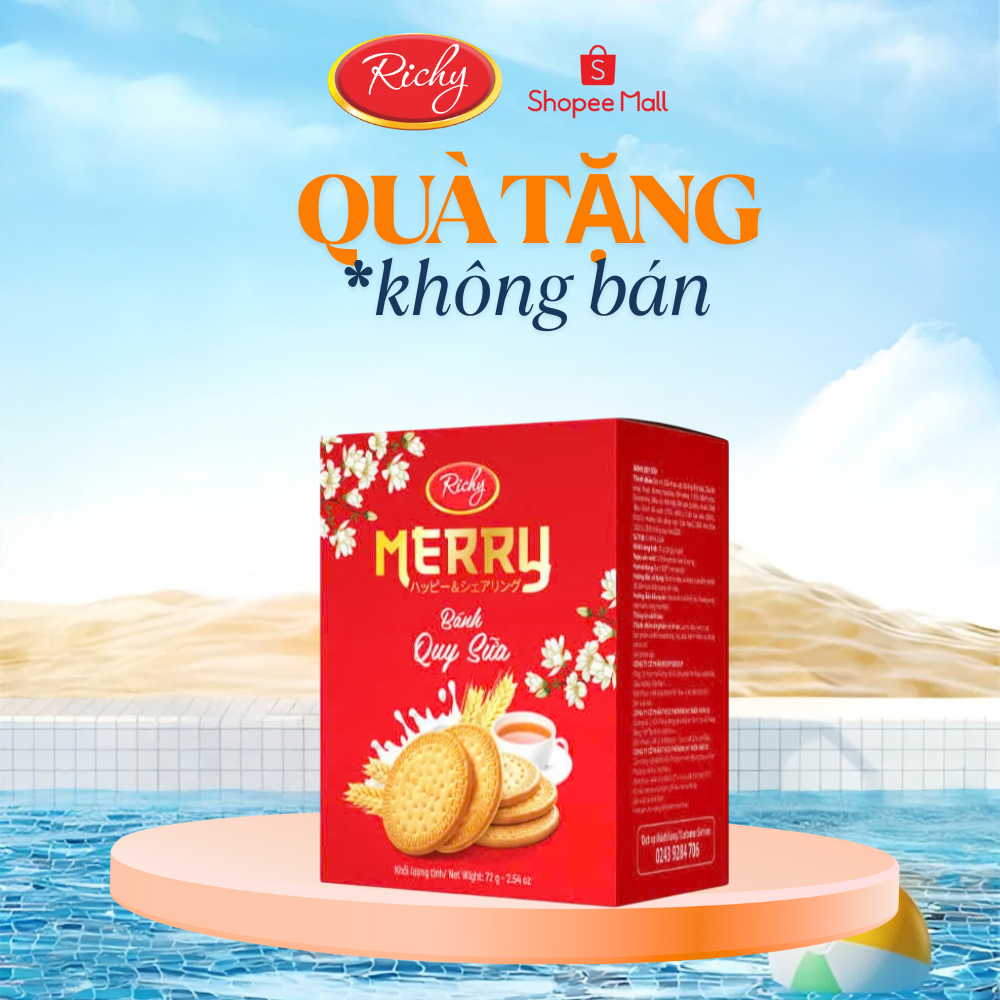 [HÀNG TẶNG KHÔNG BÁN] Bánh Merry Hộp Giấy 72g | Shopee Việt Nam