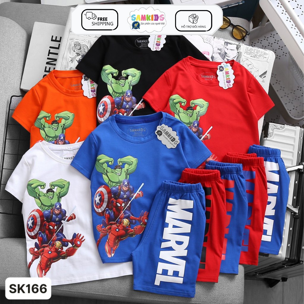 (SK166) - Bộ lửng Siêu Anh Hùng Marvel | Shopee Việt Nam