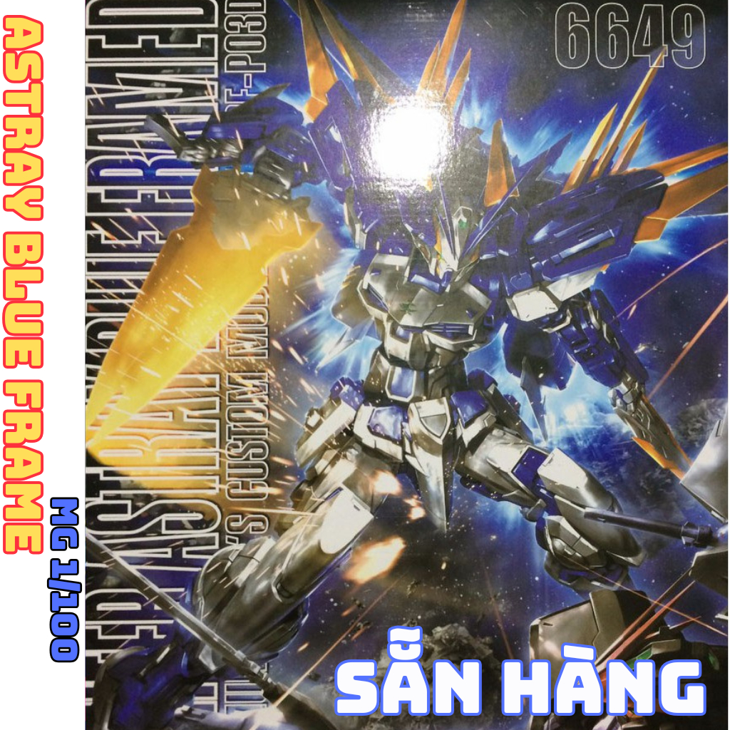 [SẴN HÀNG] Mô Hình Lắp Ráp DABAN MG Astray Blue Frame D (Tặng Base Và ...