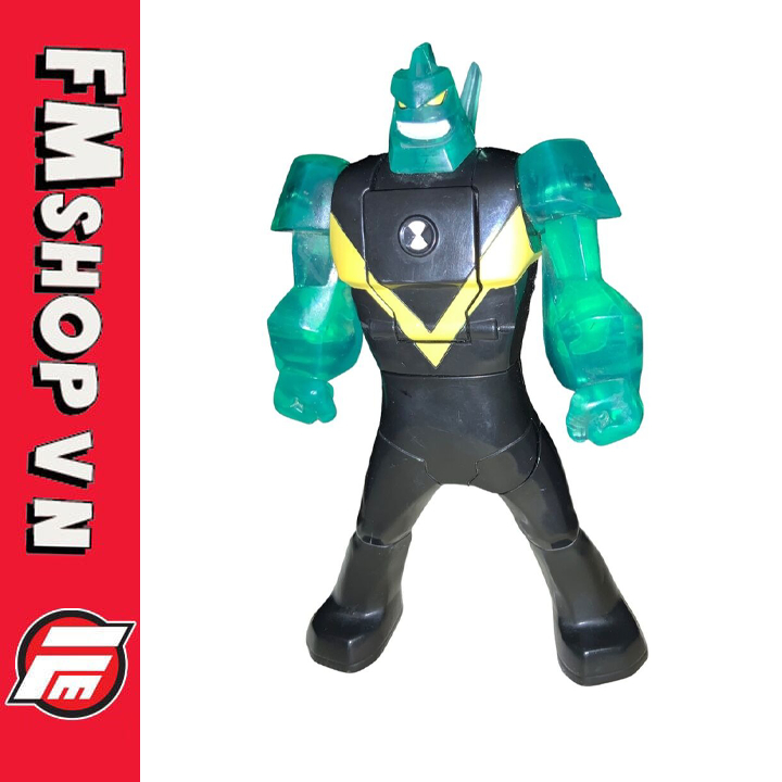 (No Box) Mô Hình Nhân Vật Ben 10 Diamondhead Flip Head Action Figure ...