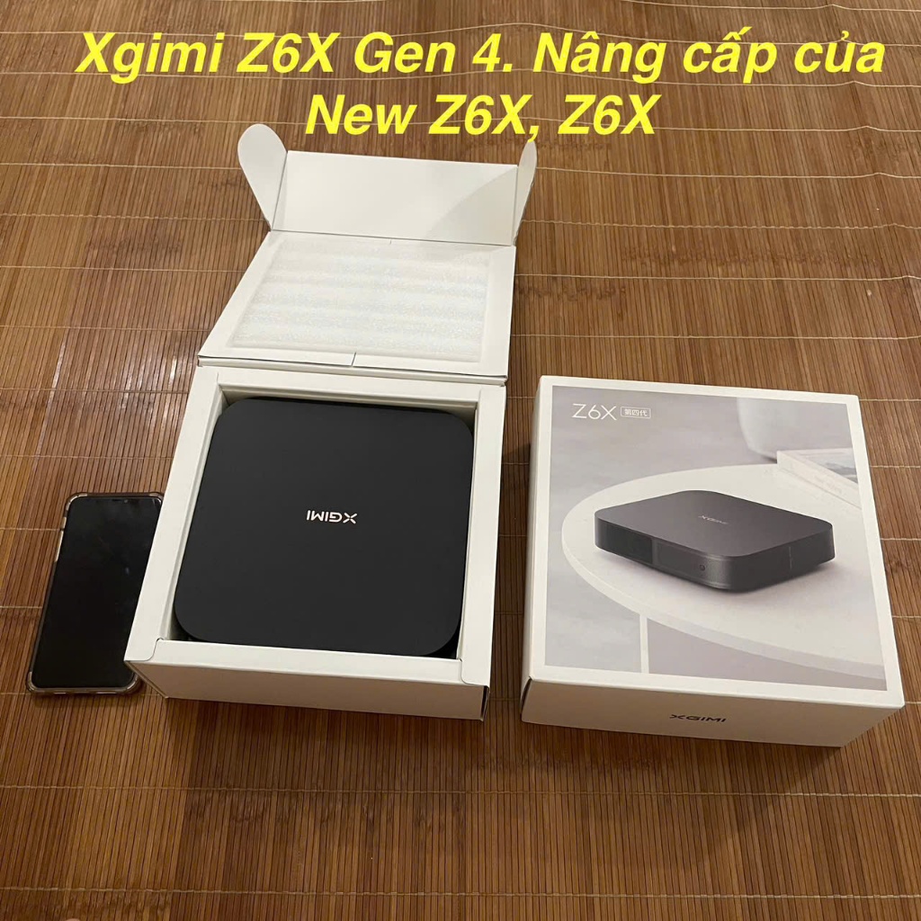 Máy Chiếu Xgimi Z6X Gen 4. Likenew 840ansi, Autu Keystone, Autu Focus, Z6X Gen 4 Nâng cấp của ...