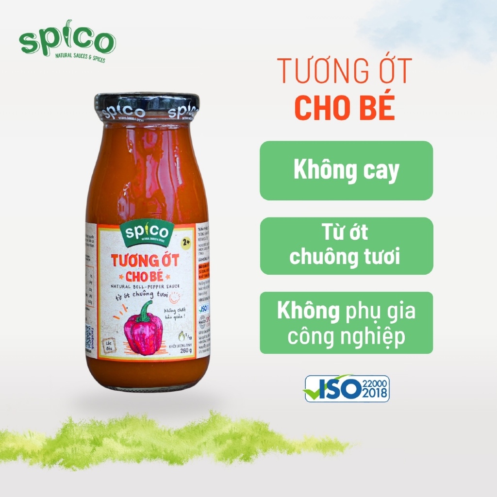 TƯƠNG ỚT CHO BÉ SPICO 260g không cay | Shopee Việt Nam