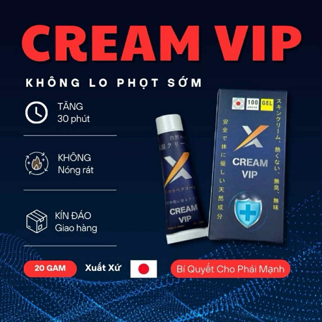 Kem Vip Nhật - Cream Vip Japan Kem Dưỡng Ẩm Dành Cho Nam | Shopee Việt Nam