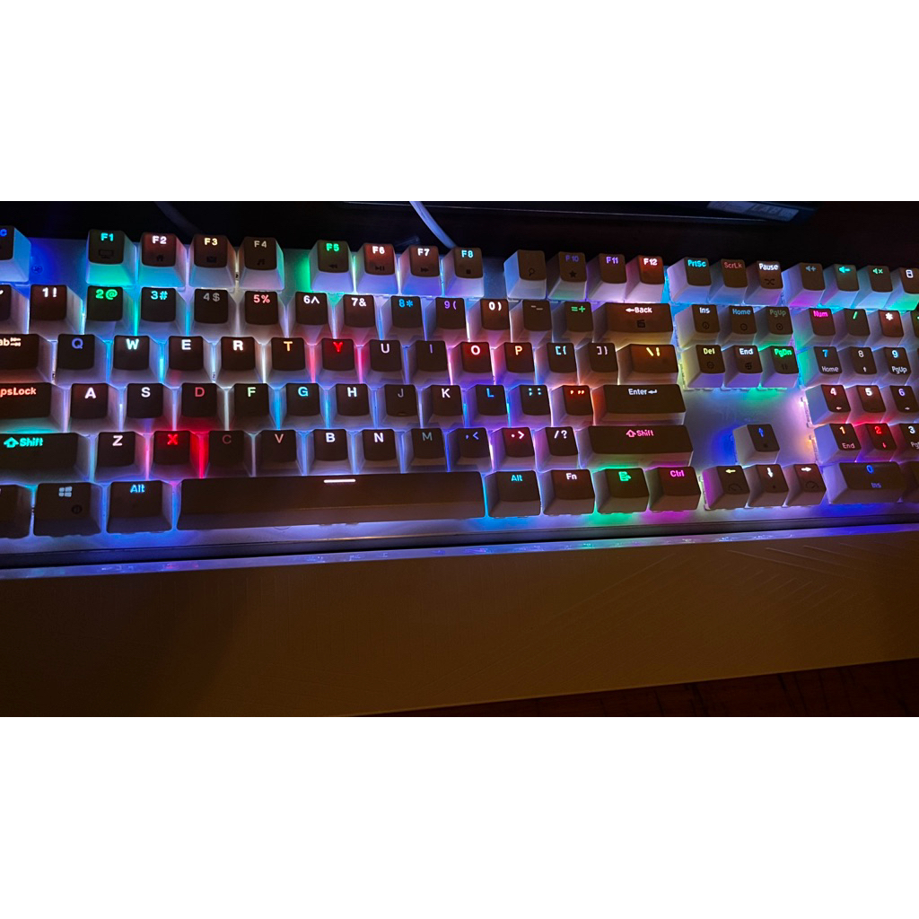 Royal Kludge RK918 White | Shopee Việt Nam