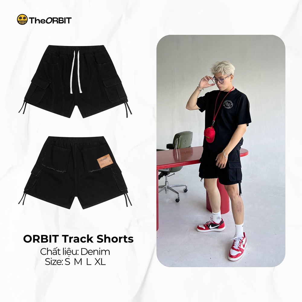 Quần Short Nam Nữ The ORBIT - Track Shorts - Local Brand Chính Hãng | Shopee Việt Nam