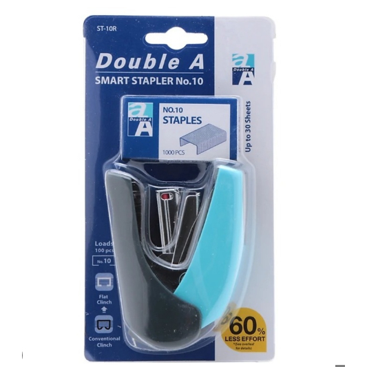 Dập ghim Double A trợ lực No.10 Staples- DẬP TỐI ĐA 30 TỜ - GIAO MÀU ...