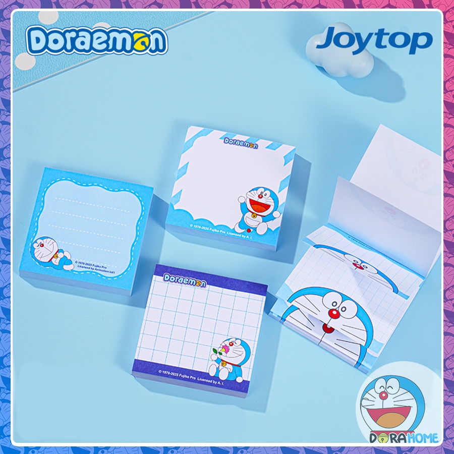 Giấy note xé dán Doraemon Doremon cute dễ thương 7.6*7.6 cm 100 tờ ...