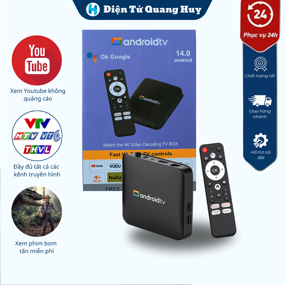 Box TiVi Android H96 Max - Điều Khiển Giọng Nói - Kết Nối Wifi ...