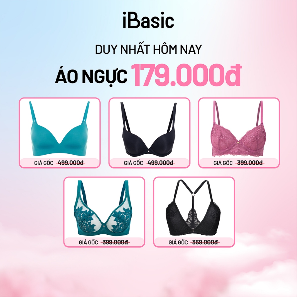 [DUY NHẤT 03.07 | GIÁ CHỈ 179K] Áo ngực iBasic có gọng, không gọng ...