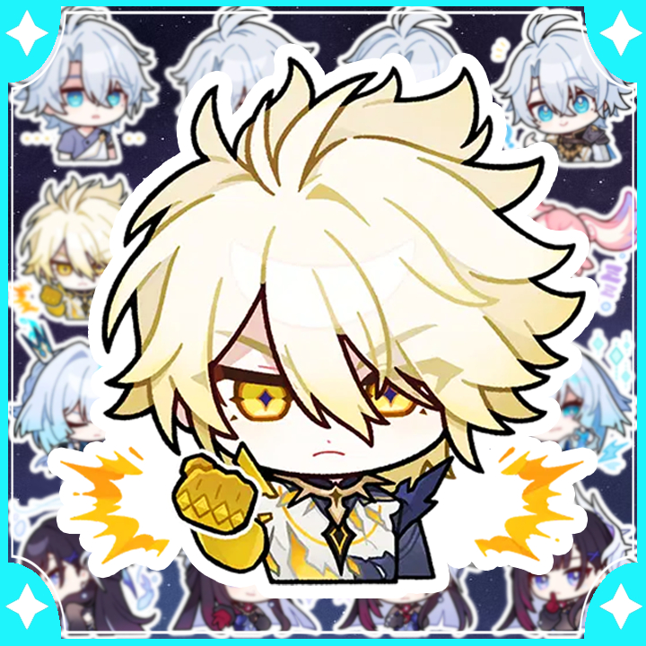 [Honkai Star Rail] Sticker Phainon, Cerydra và Hysilens (16 hình ...