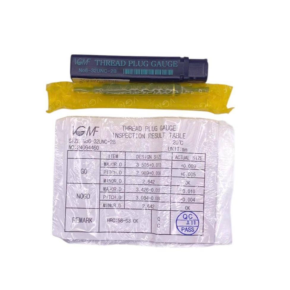 Dưỡng ren lỗ 6-32UNC, 6-40UNF (GO/NO-GO) UN-GPNP – Chuẩn 2B – Ren nhỏ ...