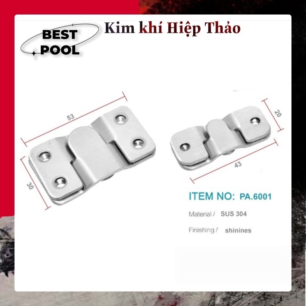 BESTPOOL Pat Inox Treo Tranh Ảnh Nặng, Bass Treo Chịu Lực, Móc Treo Đồ ...