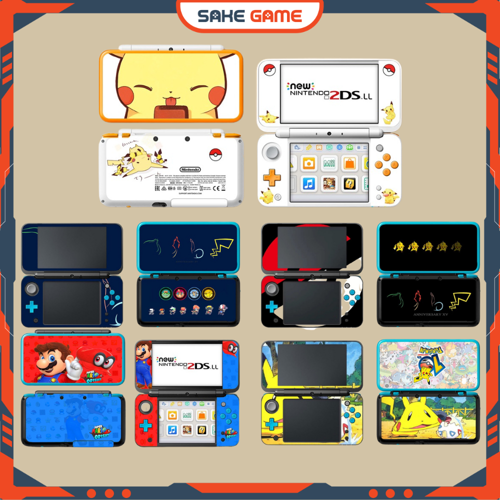 Miếng Dán Skin New 2DS XL Skin New 2DS LL Decal New 2DS XL Decal New ...