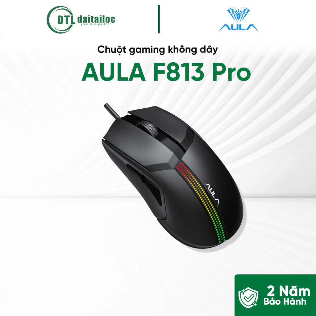Chuột Gaming có dây AULA F813 Pro | Chính Hãng | Bảo Hành 2 Năm | Shopee Việt Nam